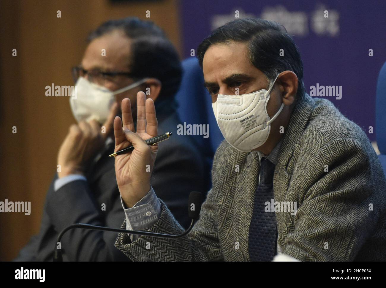 NEW DELHI, INDIA - DECEMBER 30: Joint secretary Ministry of Health and ...