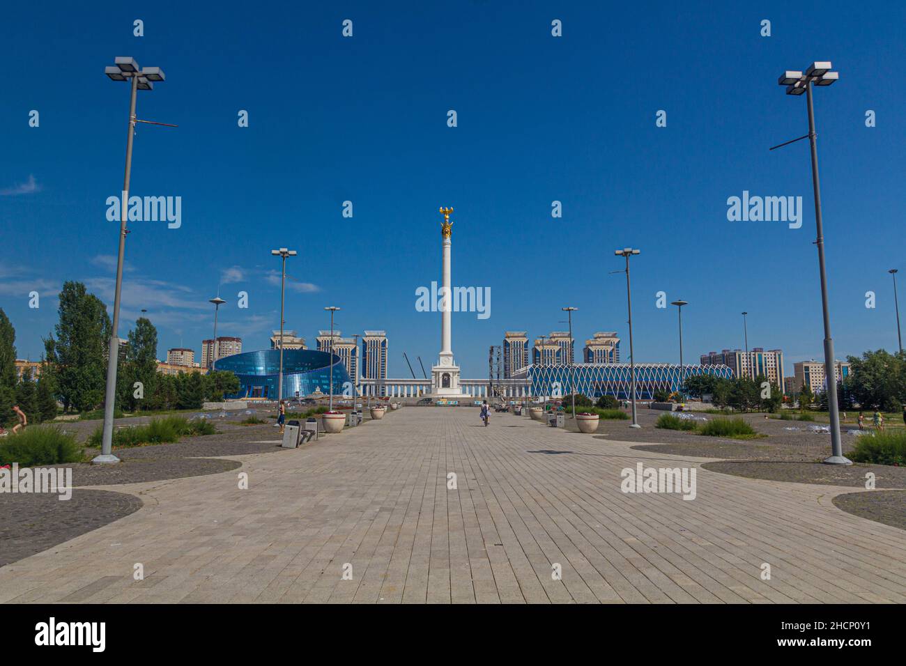 Astana square in kazakh city hi-res stock photography and images - Alamy