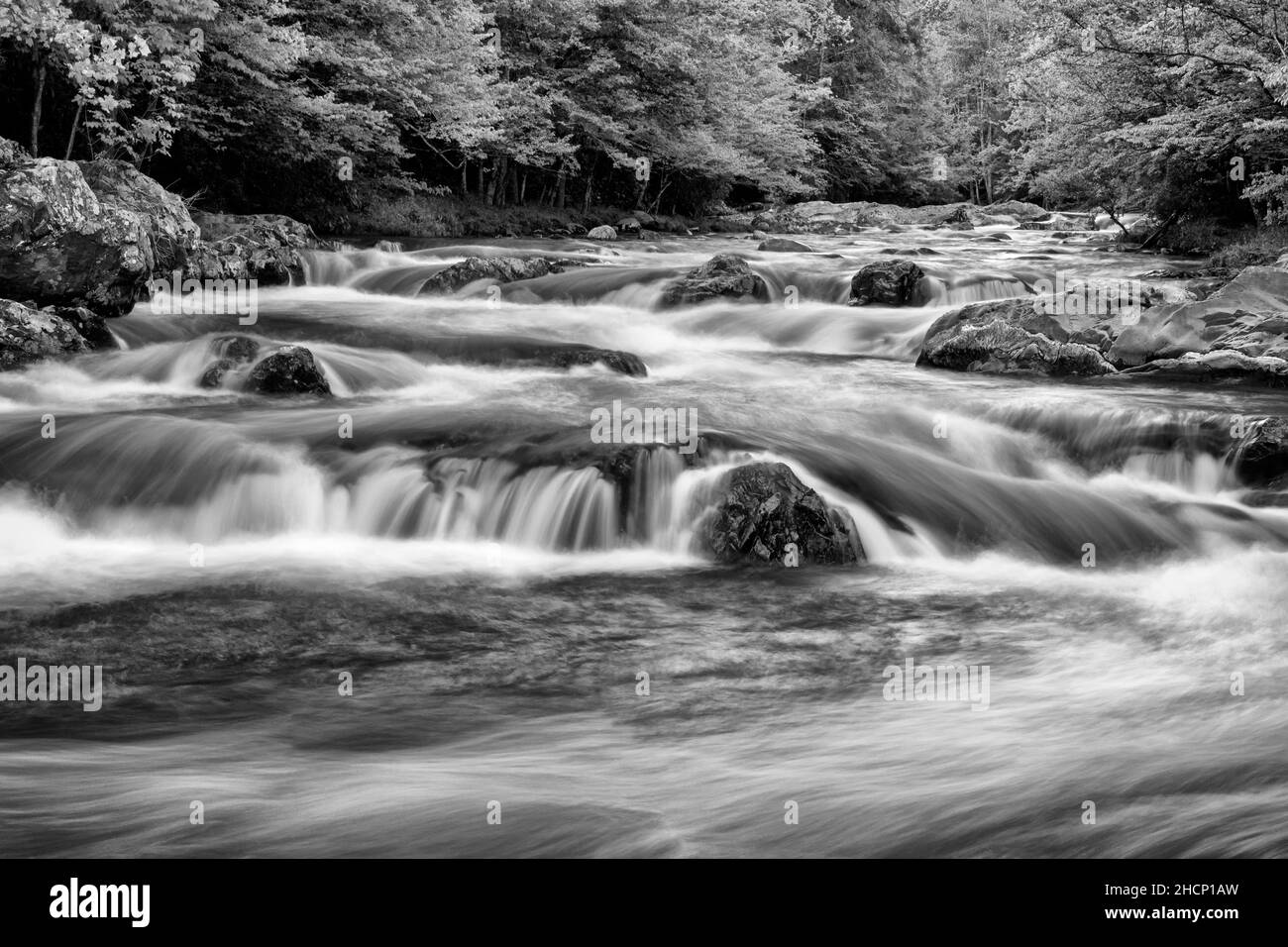 USA, Tennessee, Great Smoky Mountains National Park, Little Pigeon ...
