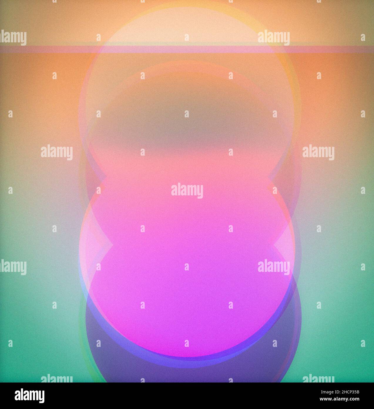 Calm Sun near the water, luminescent abstract color background, concept ...