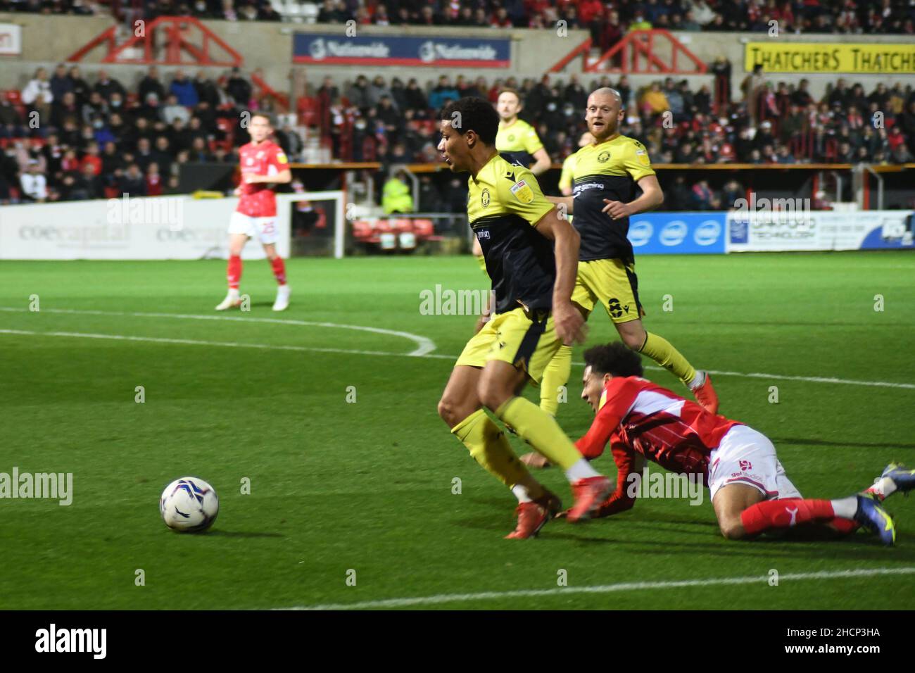 Swindon town football club fans hi-res stock photography and images - Alamy