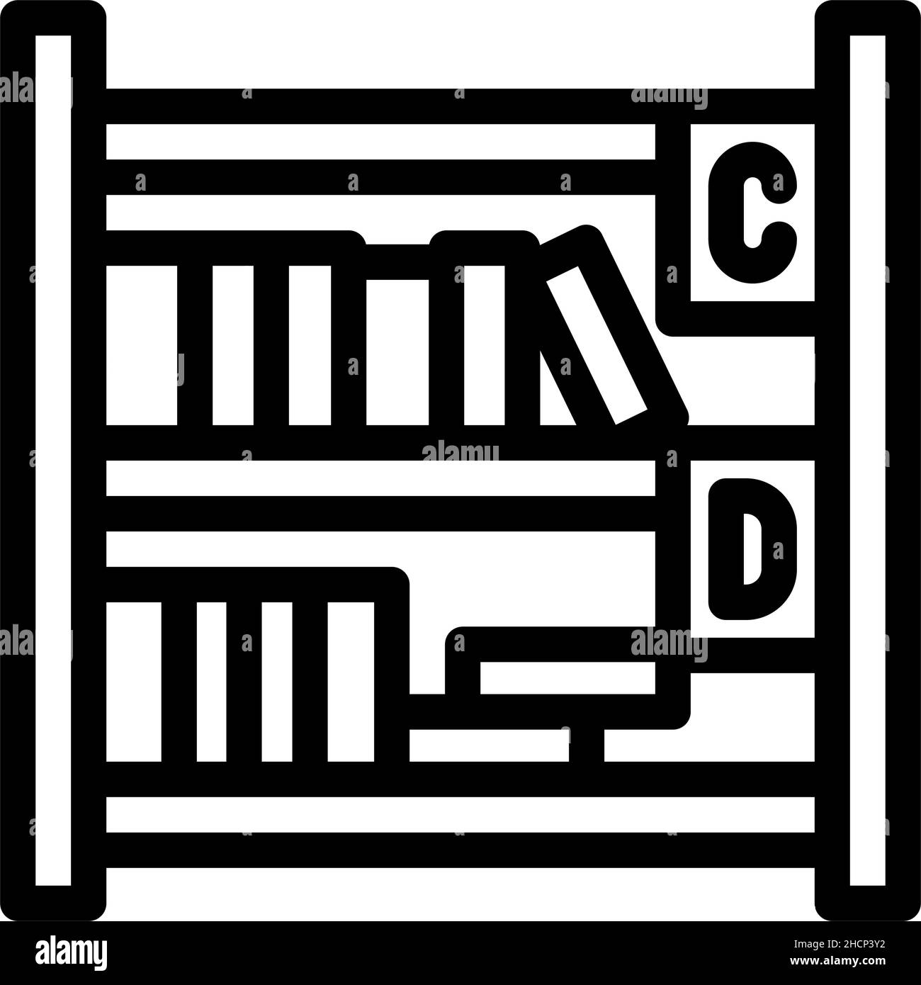 library school line icon vector illustration Stock Vector Image & Art ...