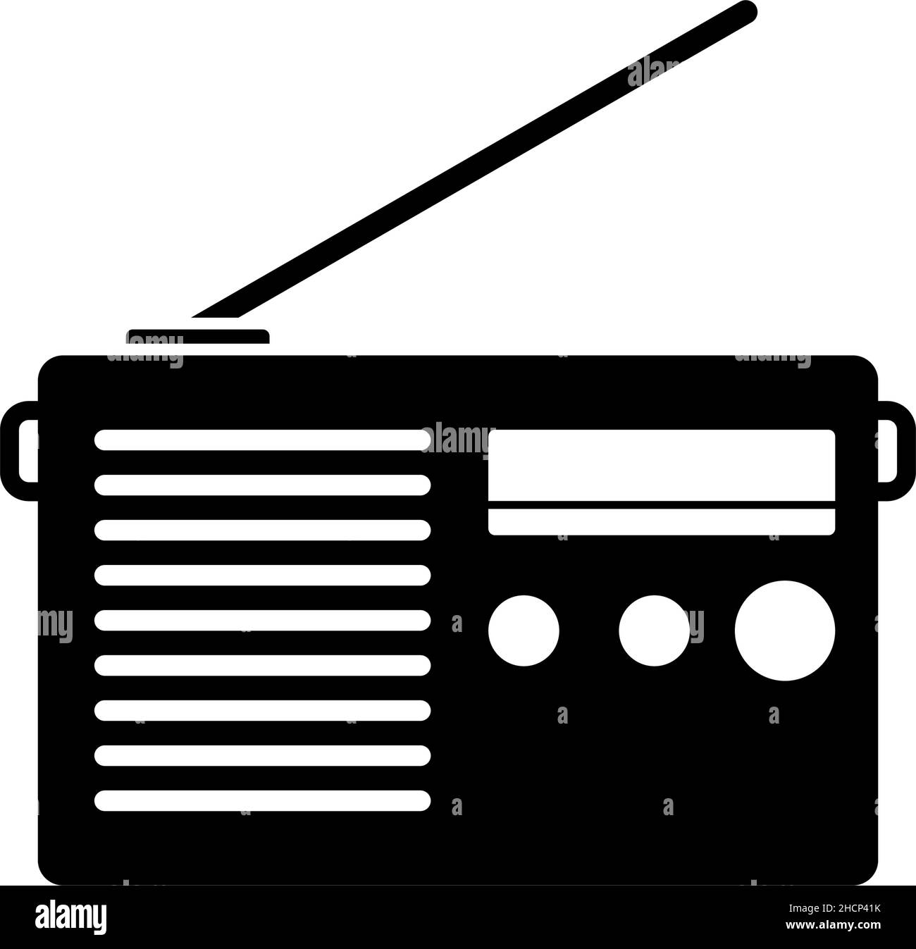 Radio station microphone illustration Cut Out Stock Images & Pictures ...
