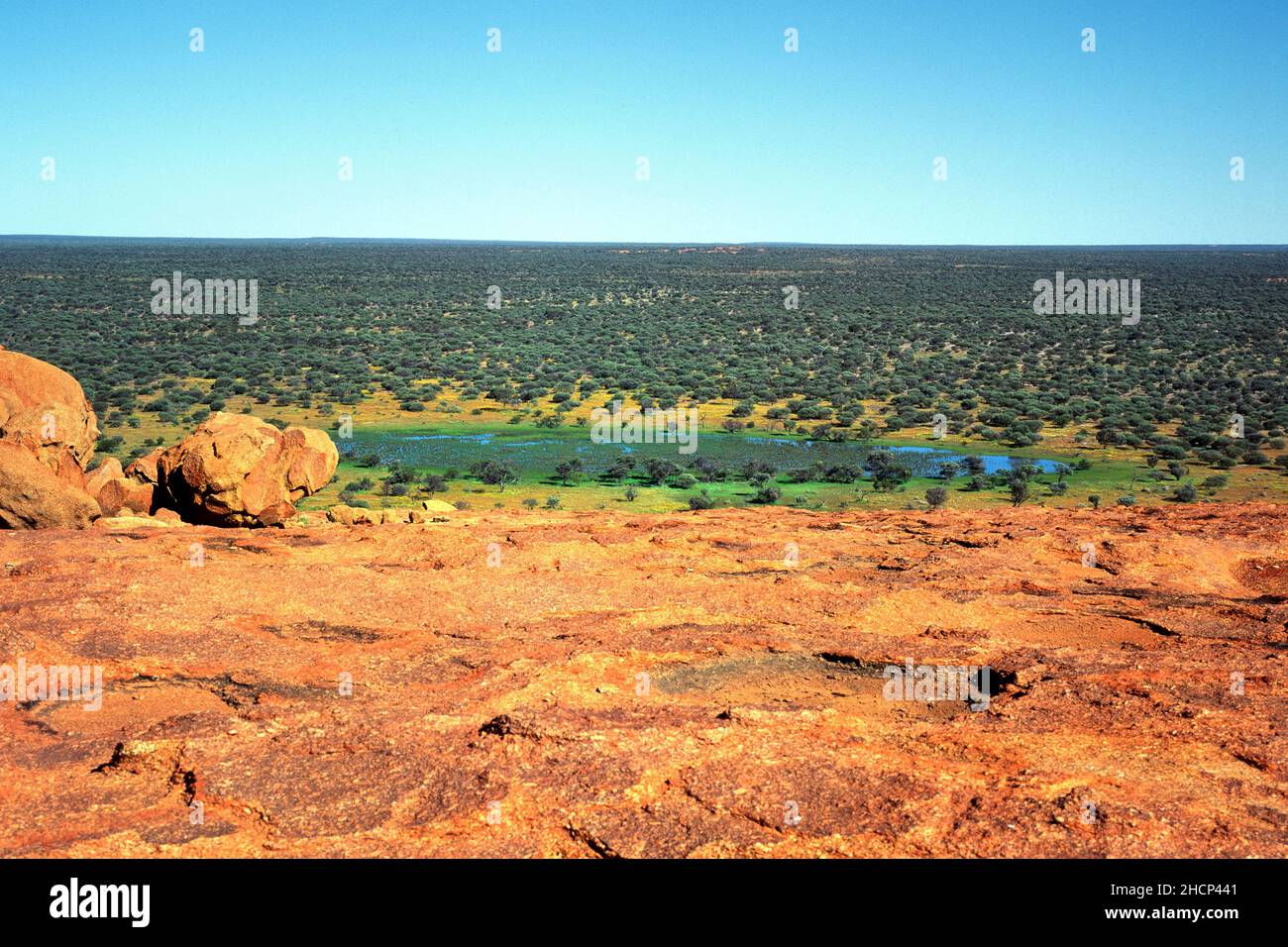 Australian Outback Landscape, Murchison, Western Australia Stock Photo ...