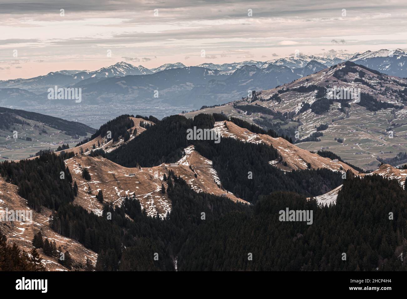 Swiss mountains - monumental rock formations in the Alps Stock Photo ...