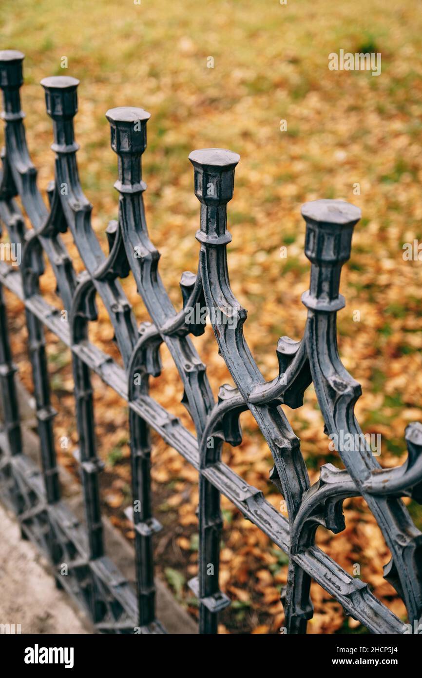 Prongs of fence hi-res stock photography and images - Alamy