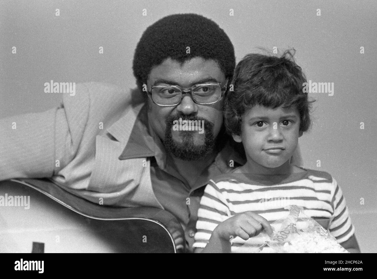 Rosey Grier and son Roosevelt Kennedy Grier Circa 1980's Credit: Ralph ...