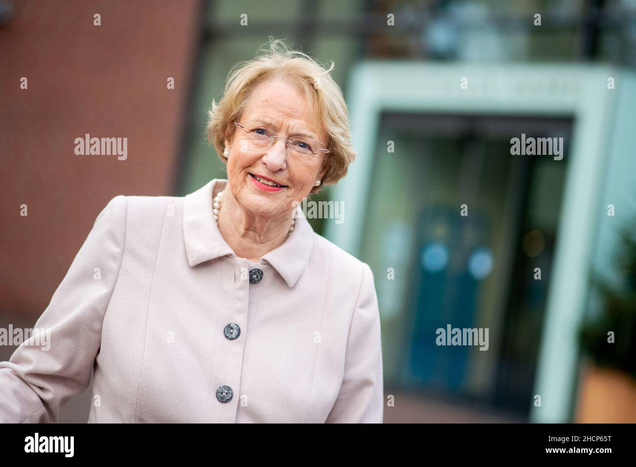 Emden, Germany. 15th Dec, 2021. Eske Nannen, founder of the Kunsthalle ...
