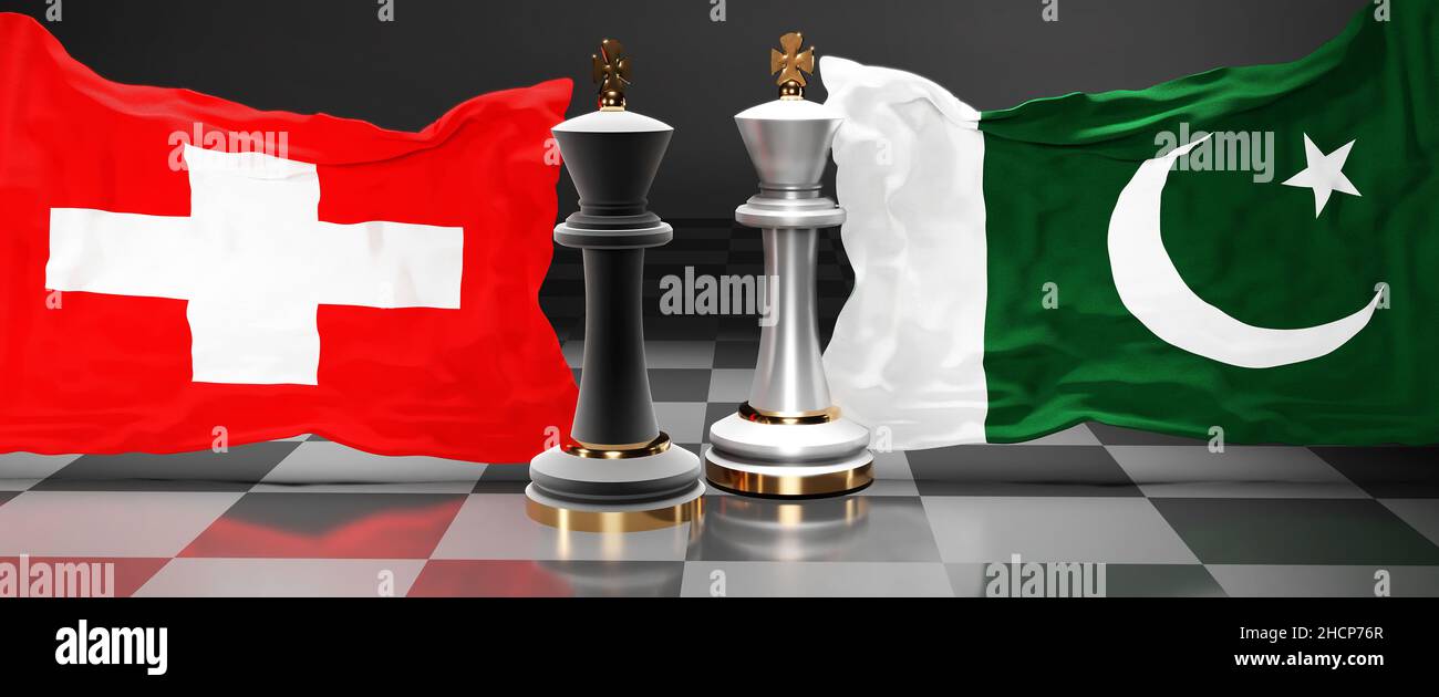 Switzerland pakistan talks hi-res stock photography and images - Alamy
