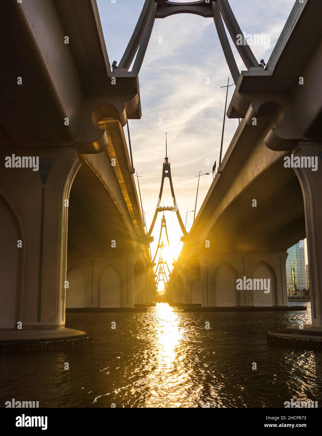 Business bay crossing dubai hi-res stock photography and images - Alamy