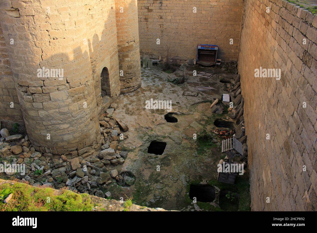 Mardakan. Azerbaijan, 12.14.2019. Finds on the territory of Mardakan ...