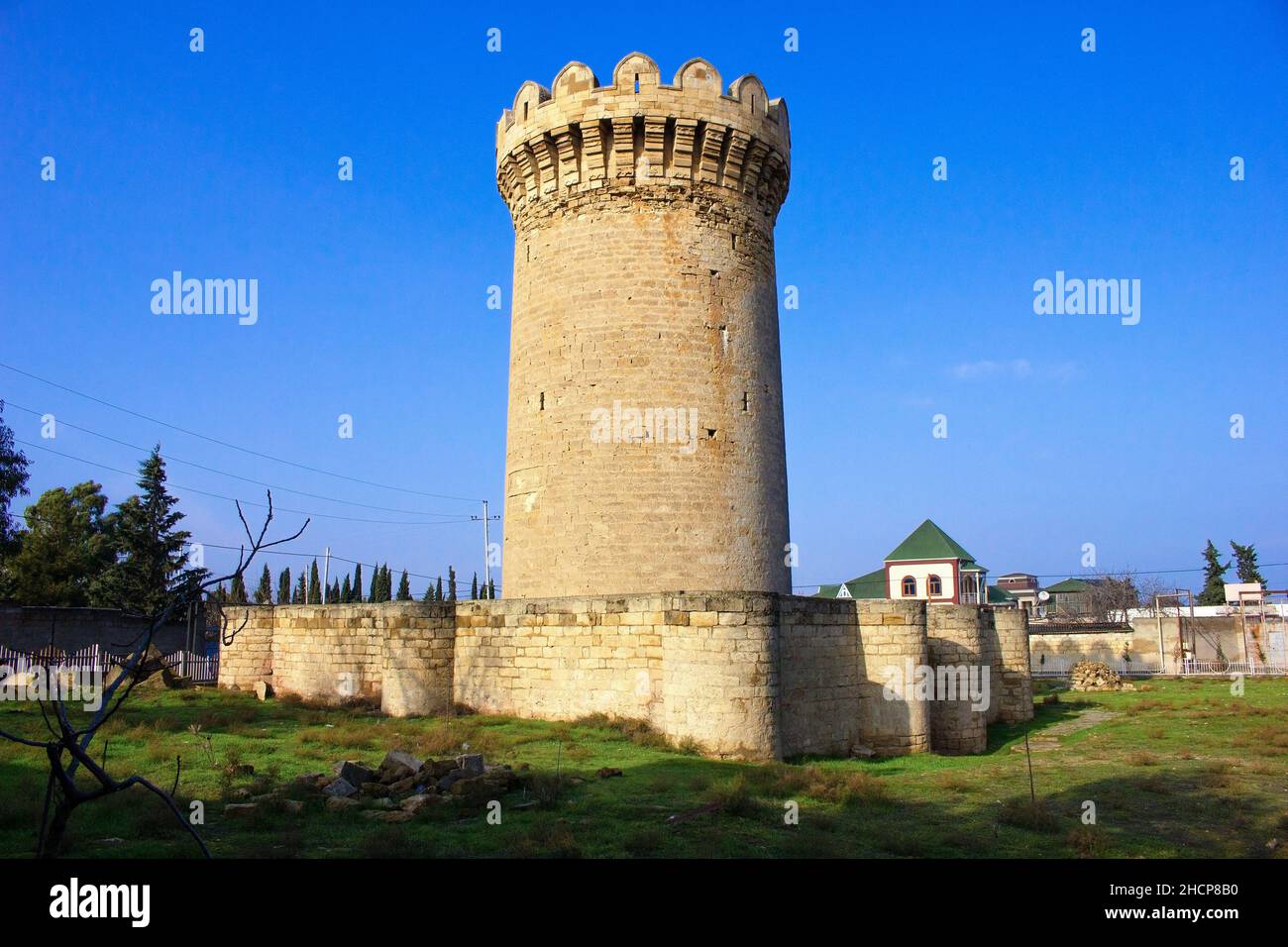 A beautiful small fortress in Mardakan. Azerbaijan Stock Photo - Alamy