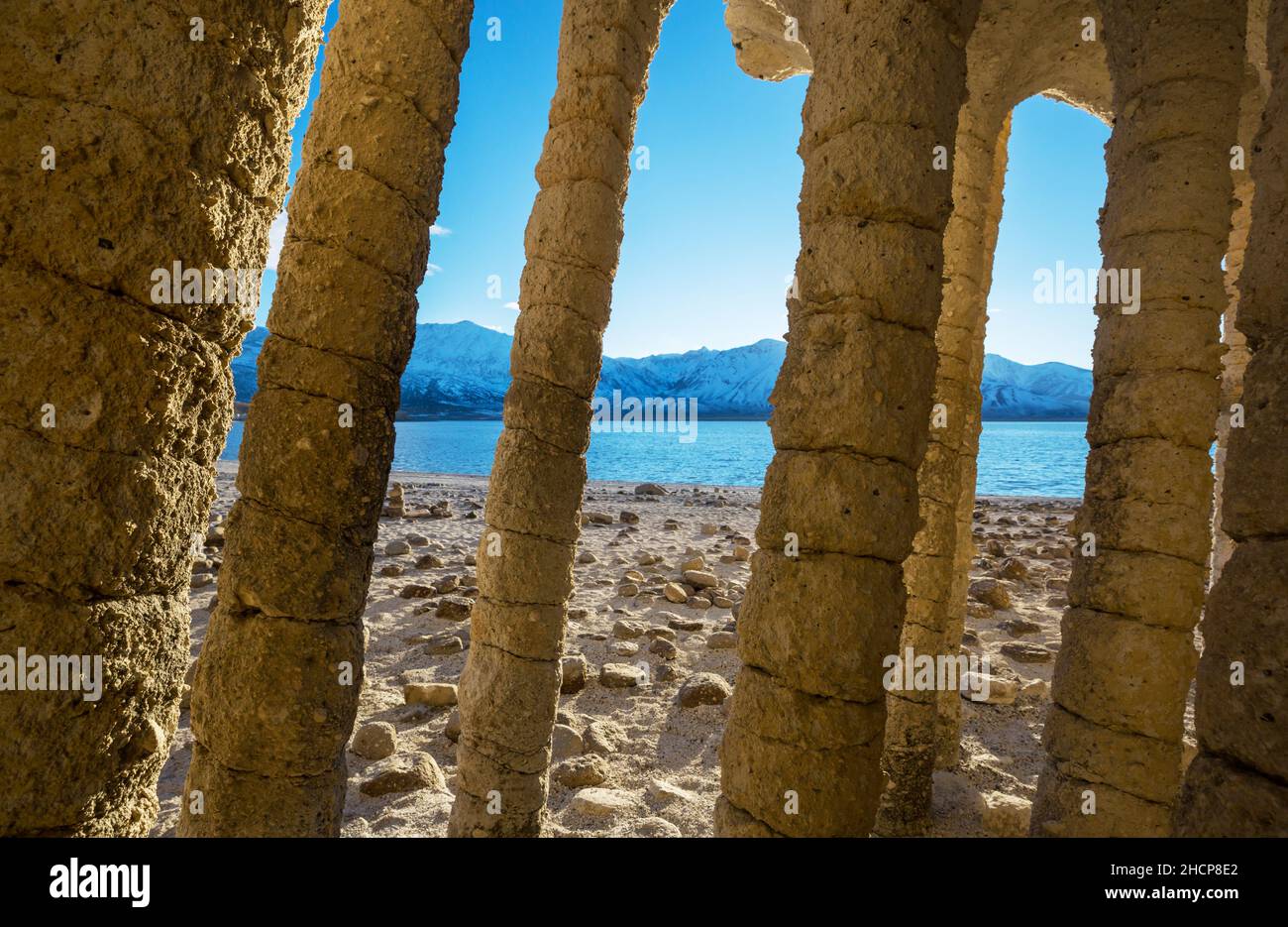 Unusual natural landscapes- The Crowley Lake Columns in California, USA ...