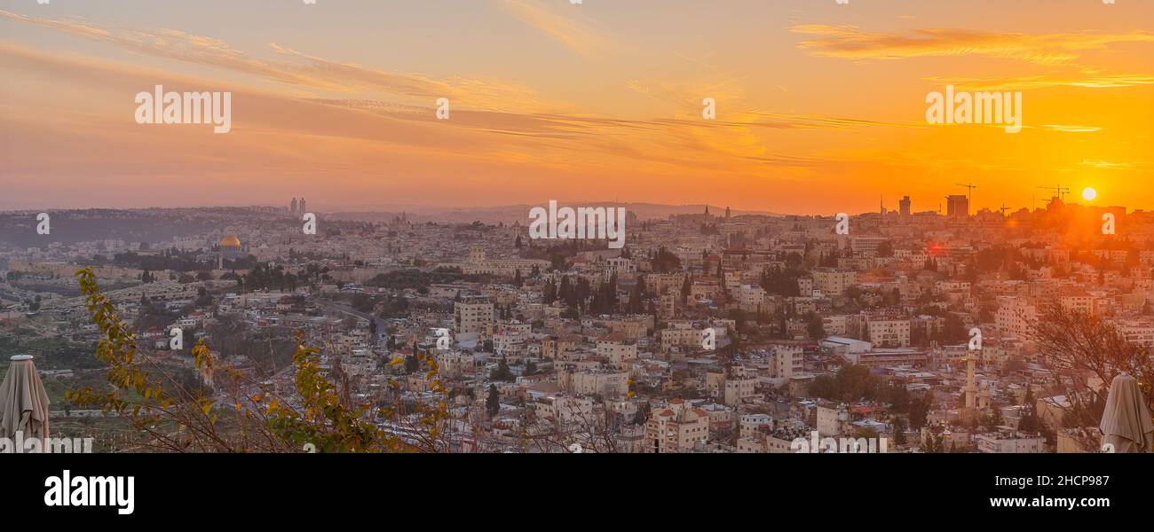 Mount scopus jerusalem tower hi-res stock photography and images - Alamy