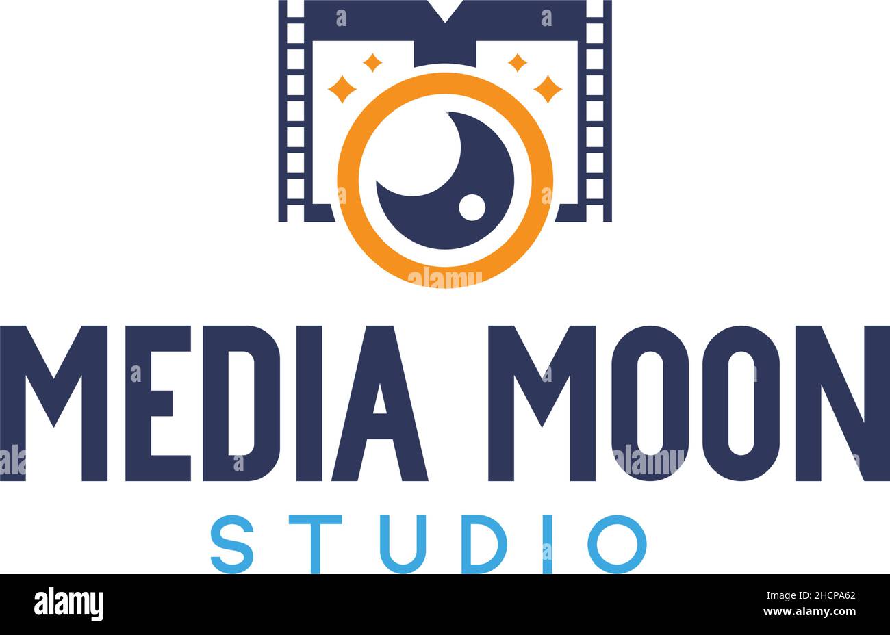 Hollywood moon Stock Vector Images - Alamy