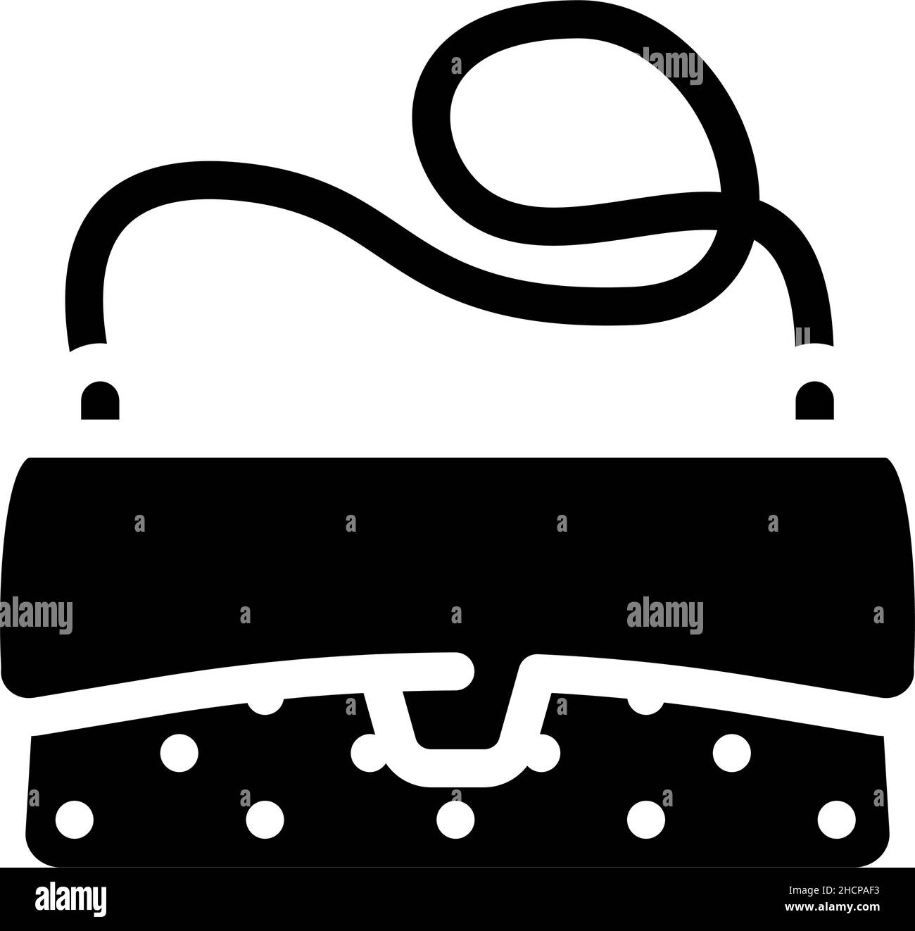 clutch bag glyph icon vector illustration Stock Vector Image & Art - Alamy