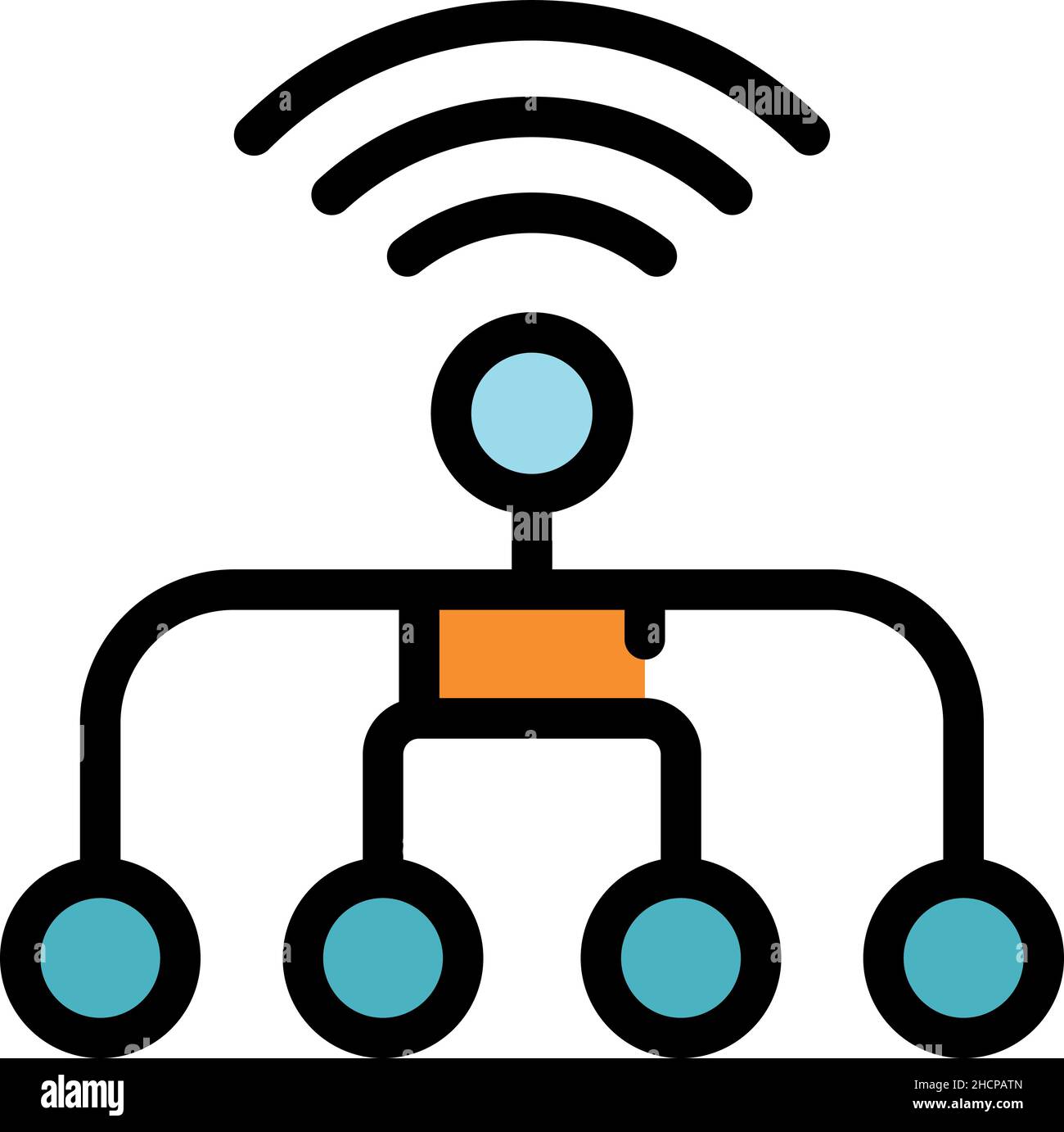 Electric consumption icon. Outline electric consumption vector icon ...