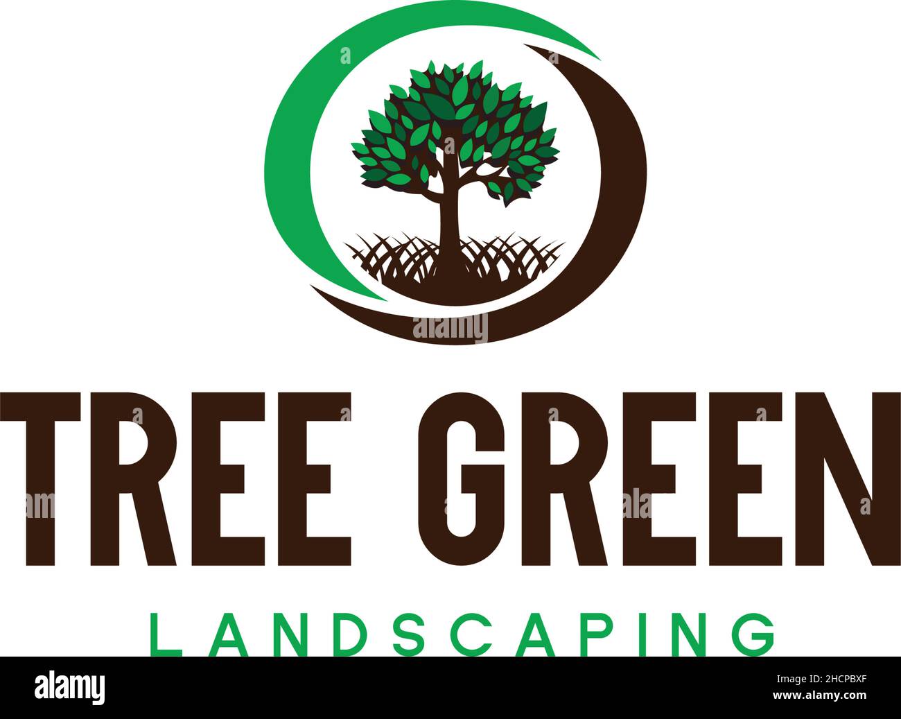 Deep green leaf Stock Vector Images - Alamy