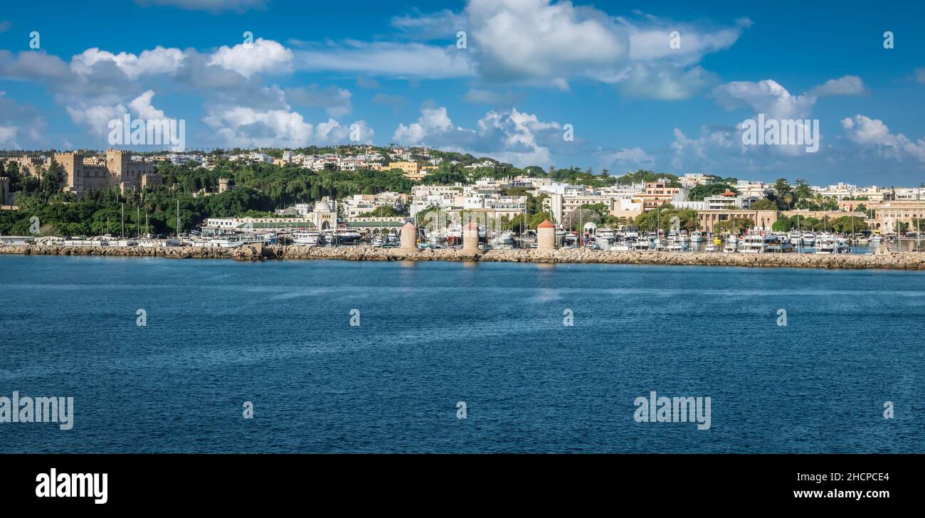 Rhodes landscape hi-res stock photography and images - Alamy