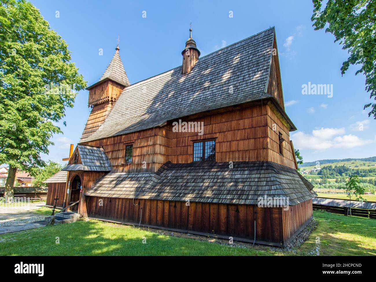 Completed 15th Century, the St. Michael Archangel's Church in Debno is ...