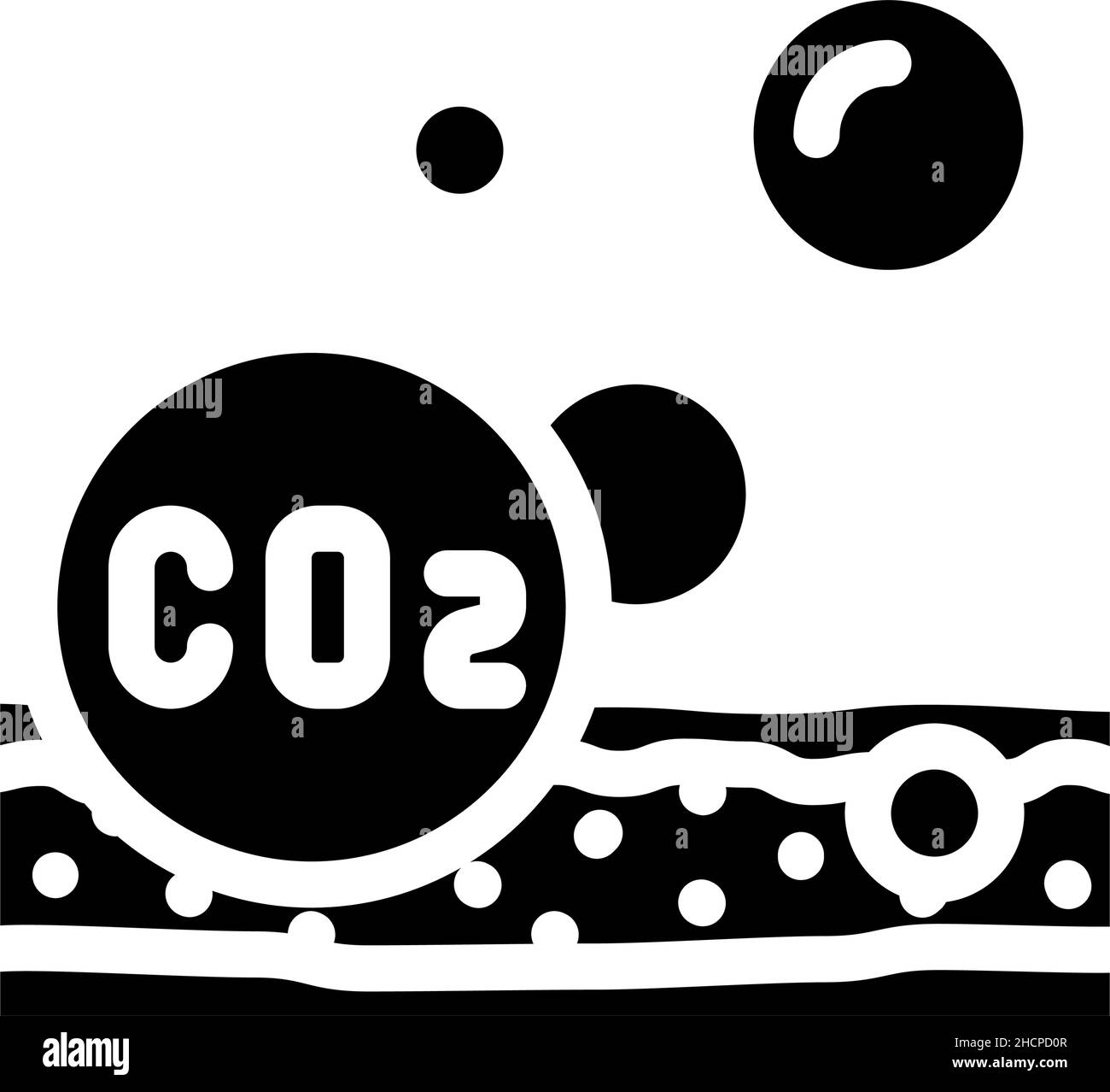 carboxytherapy procedure glyph icon vector illustration Stock Vector ...