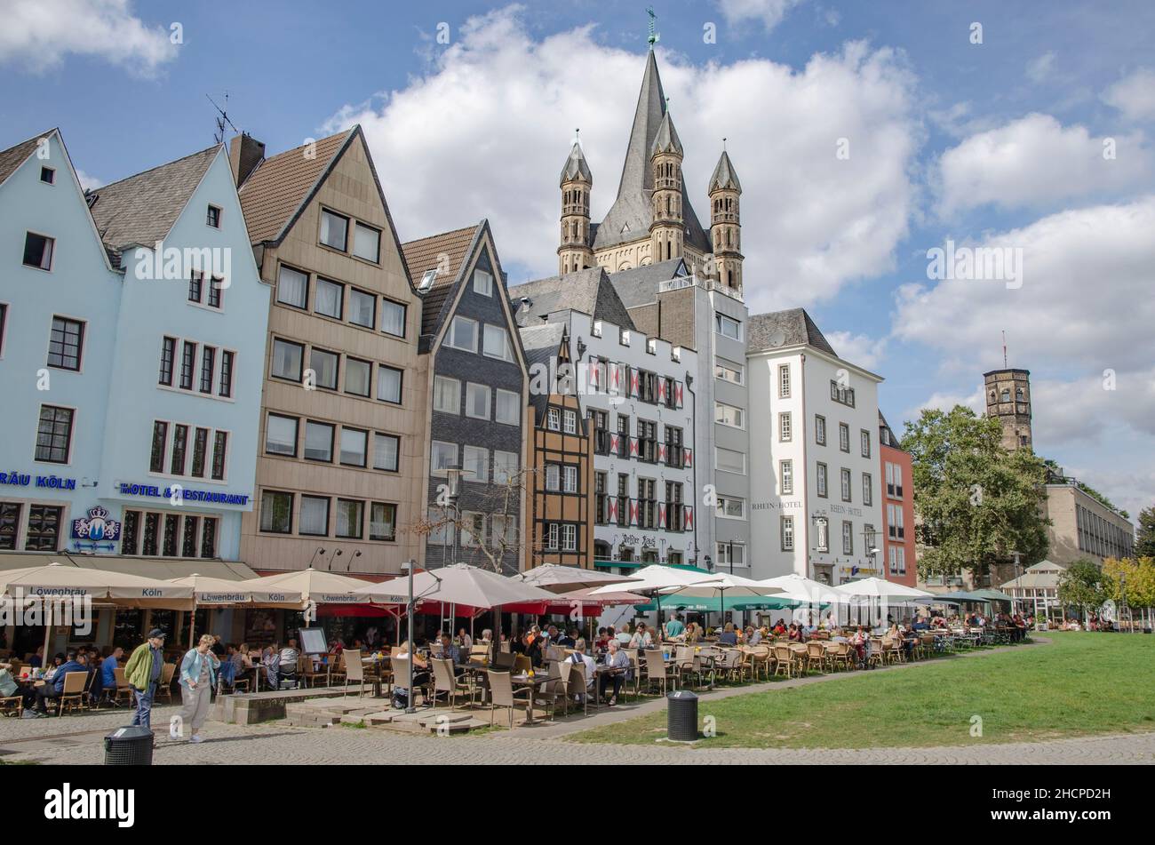 Koln rheinufer hi-res stock photography and images - Alamy