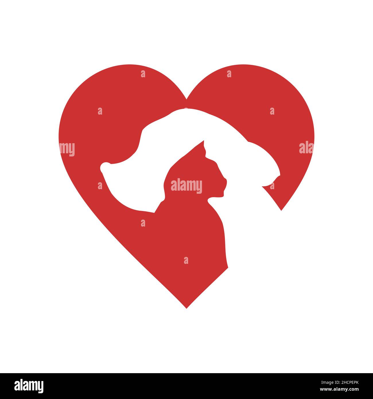 Dog cat training Stock Vector Images - Alamy