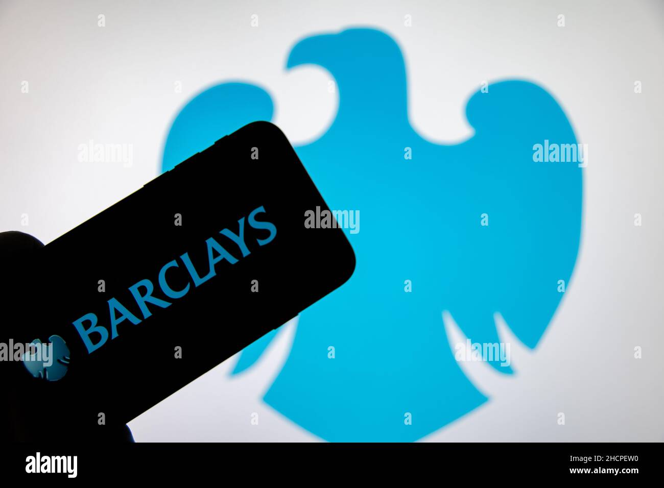 Barclays emblem hi-res stock photography and images - Alamy