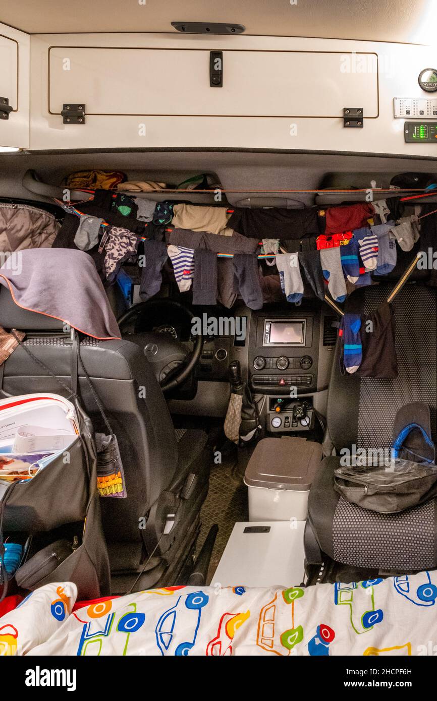 Real van life is not like instagram pictures Stock Photo - Alamy