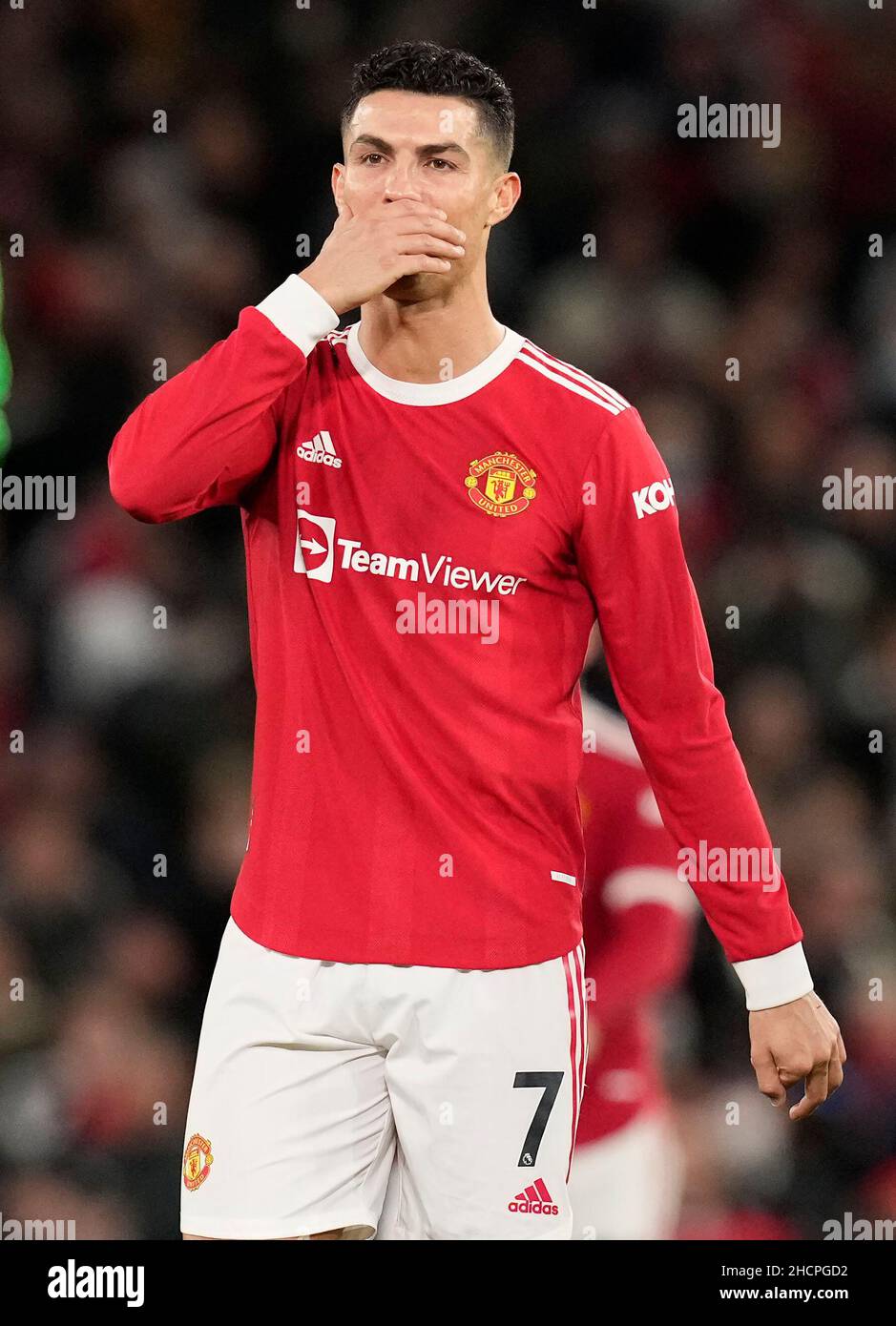 Cristiano ronaldo 2021 old trafford hi-res stock photography and images ...