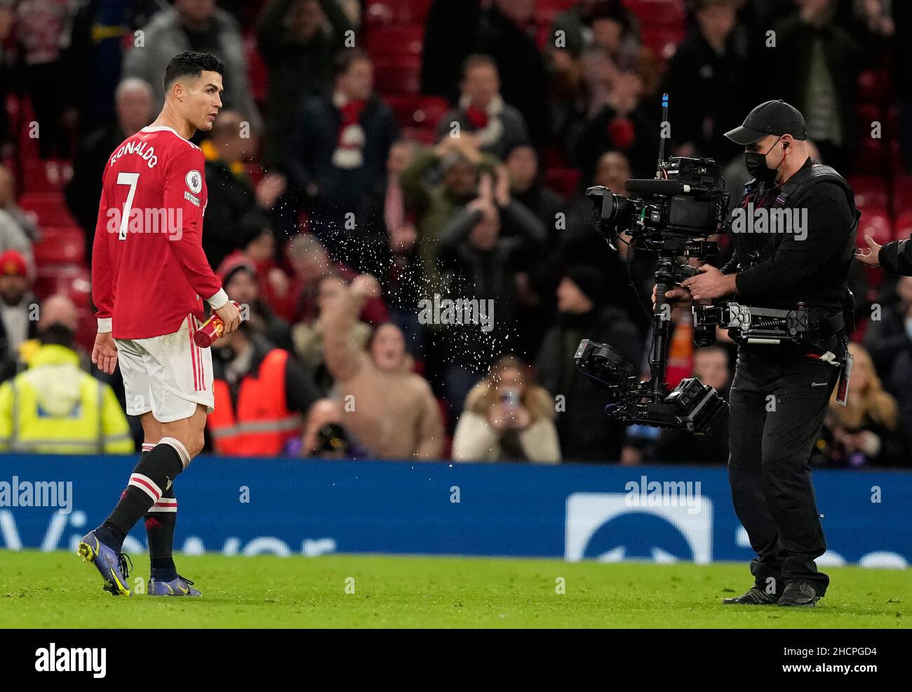 Manchester, England, 29th December 2021. Cristiano Ronaldo of ...