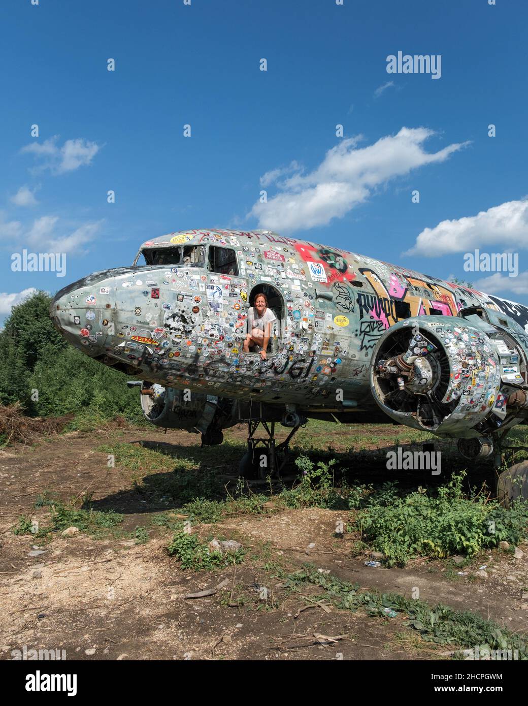 the abandoned underground Zeljava air base in Croatia Stock Photo - Alamy