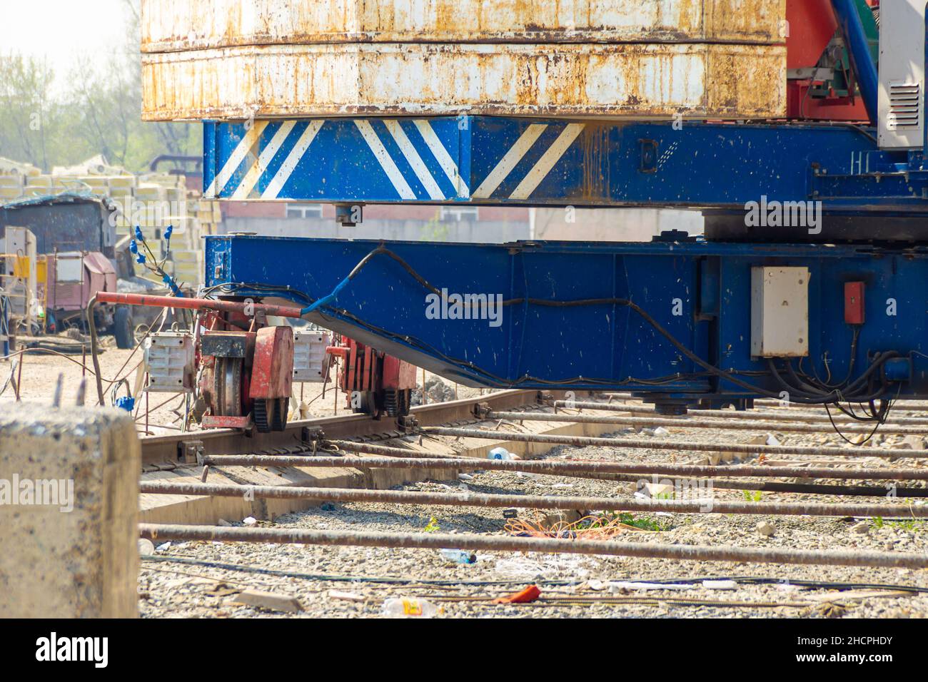 Rail deformation hi-res stock photography and images - Alamy