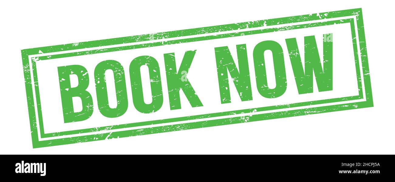 Book now stamp sign seal hi-res stock photography and images - Alamy