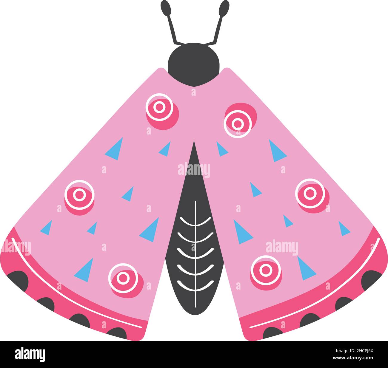 pink butterfly insect Stock Vector Image & Art - Alamy