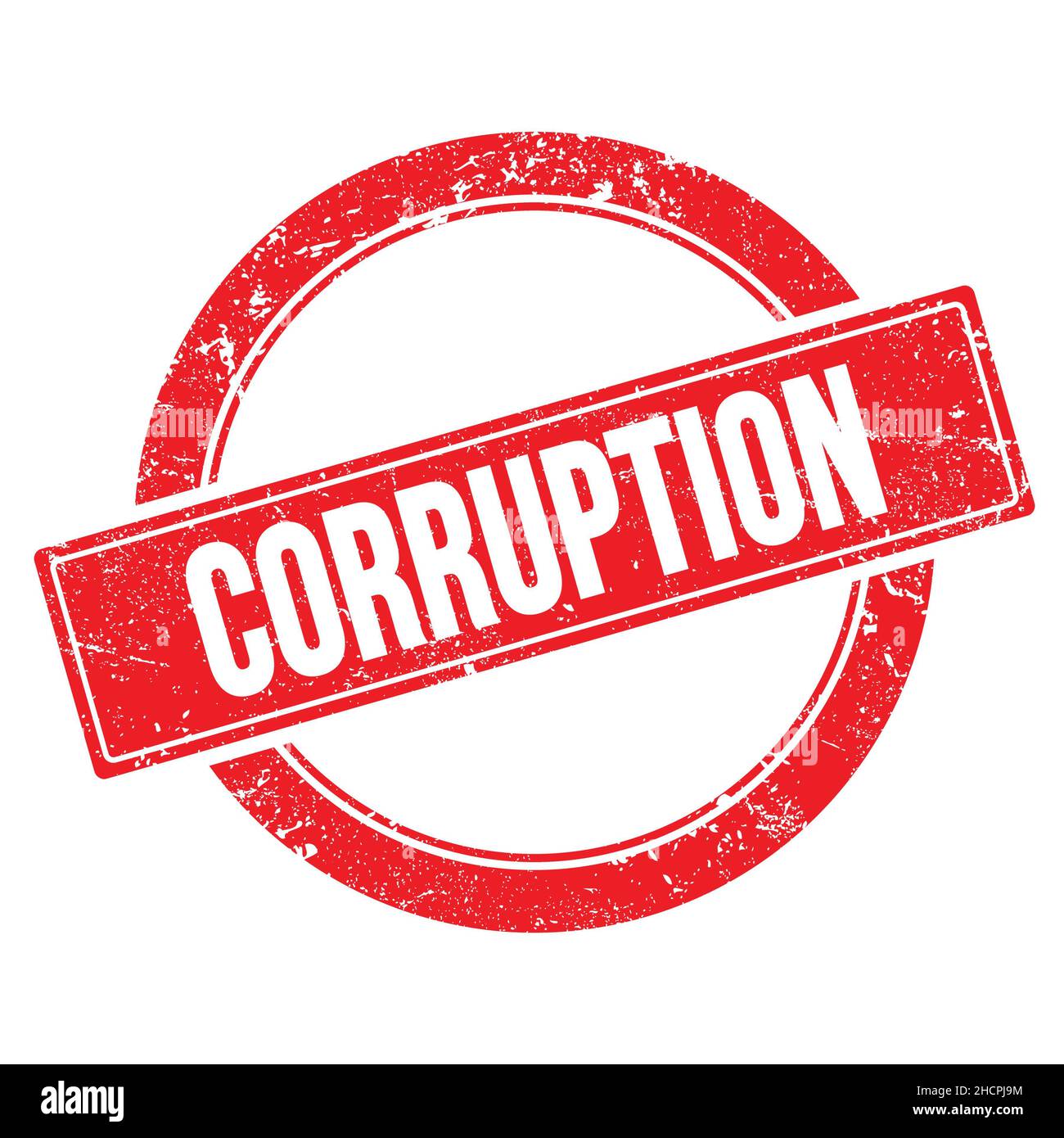 Corruption stamp Cut Out Stock Images & Pictures - Alamy