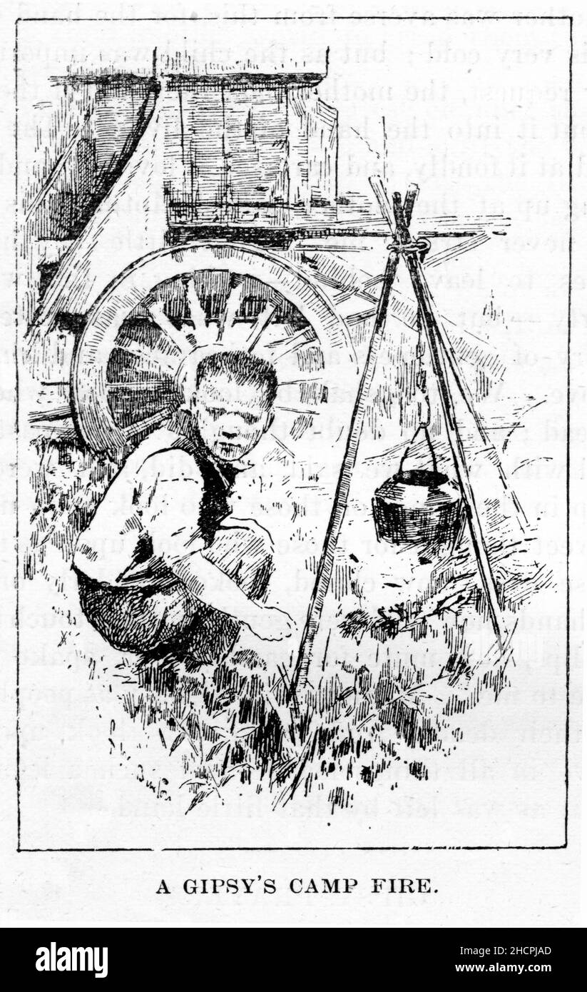 Campfire tradition Black and White Stock Photos & Images - Alamy