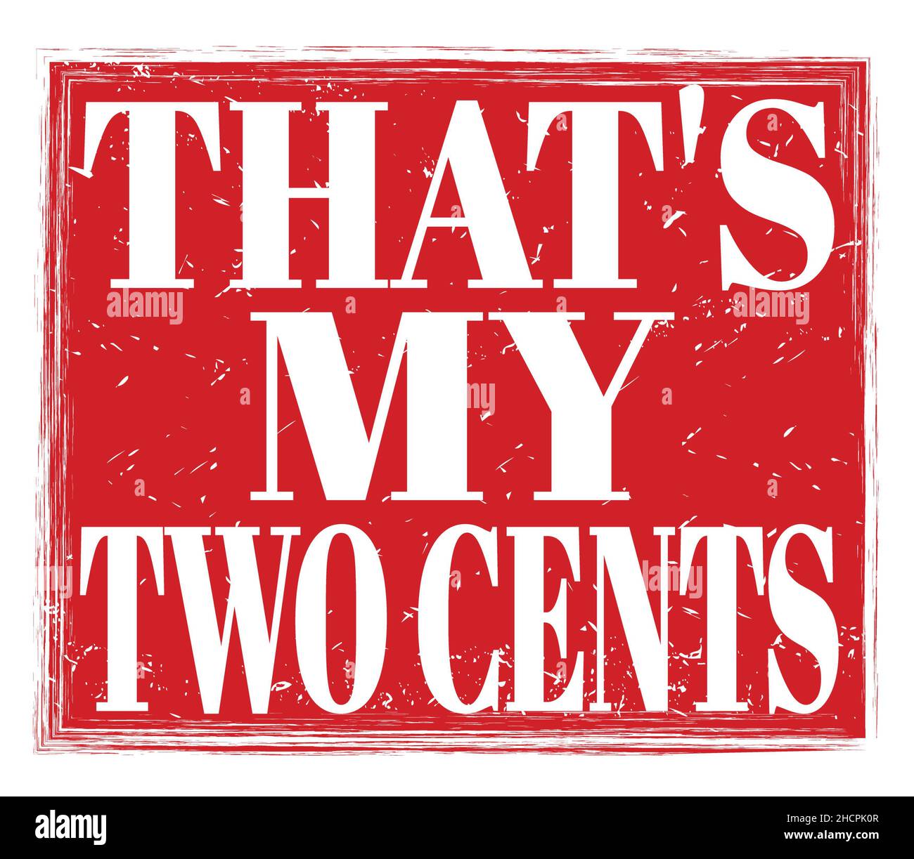 Thats that stamp hi-res stock photography and images - Alamy