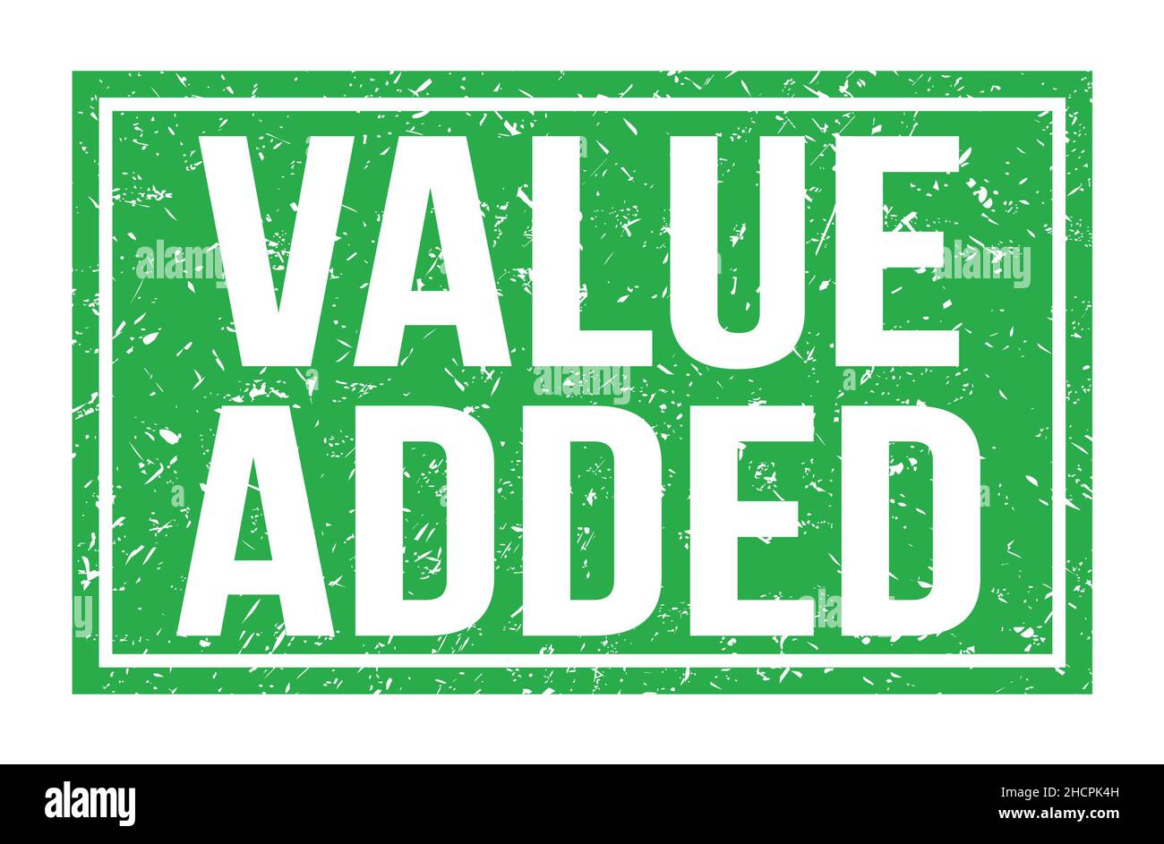 Value added stamp hi-res stock photography and images - Alamy