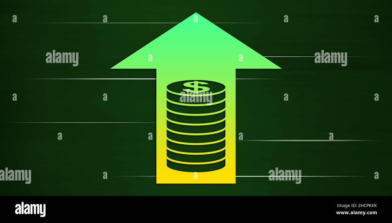 Illustration of a profit concept Stock Photo - Alamy