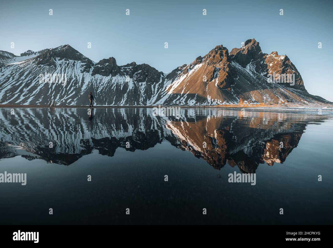 Aerial view vestrahorn mountain hi-res stock photography and images - Alamy