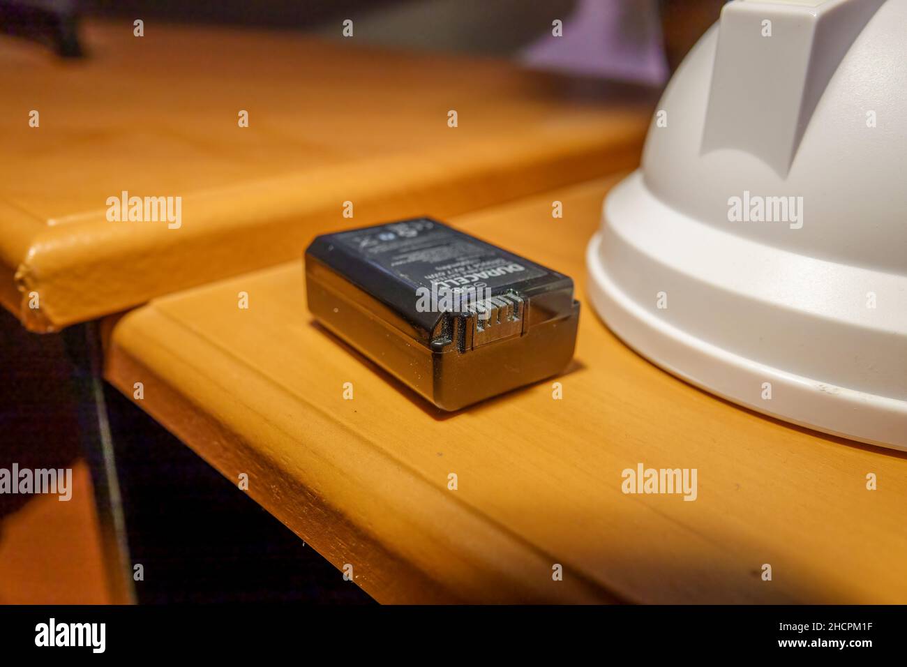 7.4V 1030mAh branded lithium-ion rechargeable camera battery pack Stock ...