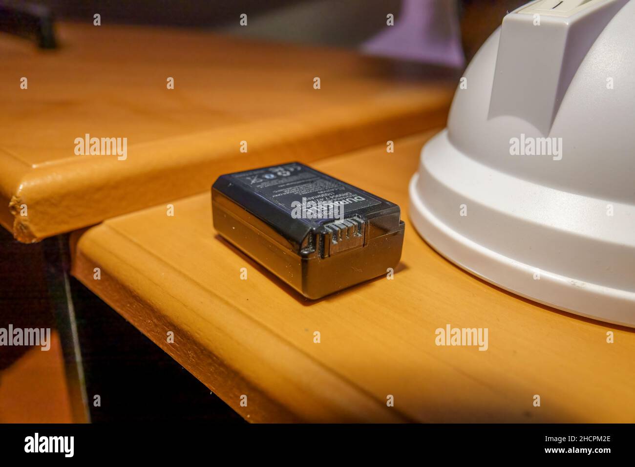 7.4V 1030mAh branded lithium-ion rechargeable camera battery pack Stock ...