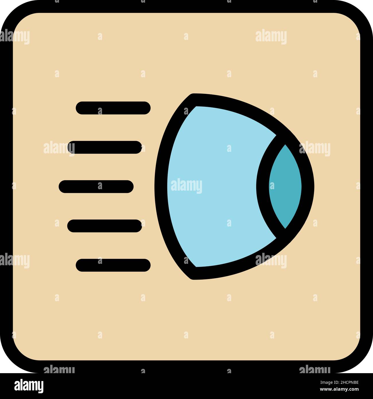 Light front car dashboard icon. Outline light front car dashboard ...