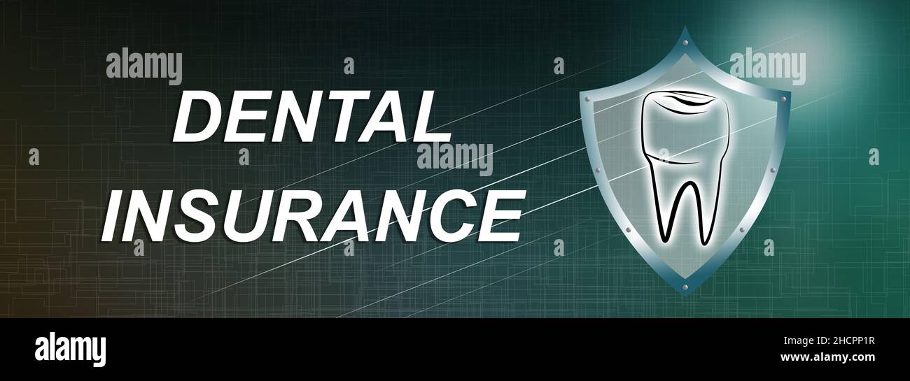 Illustration of a dental insurance concept Stock Photo - Alamy