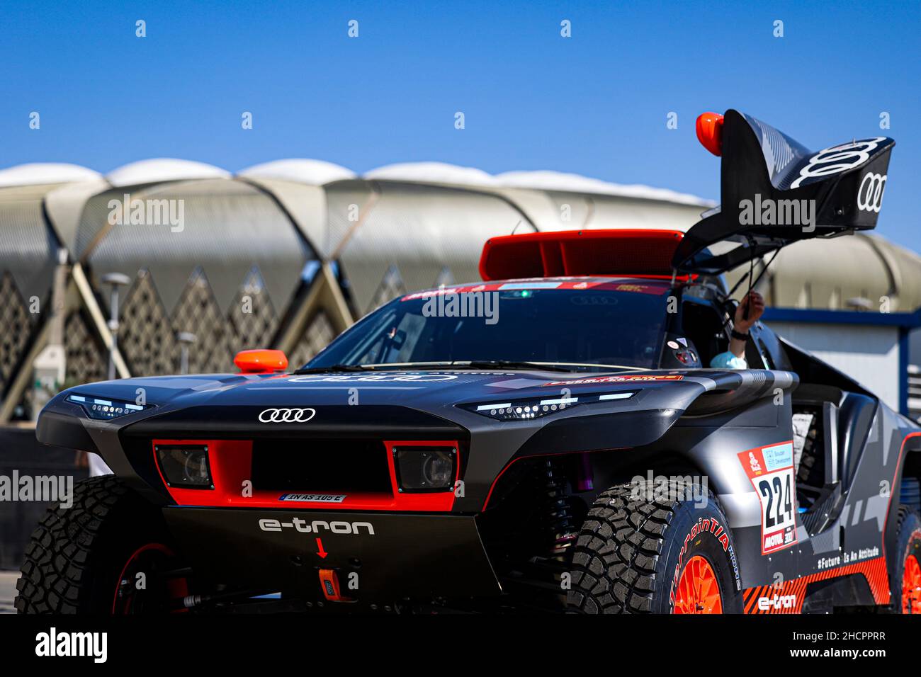Team Audi Sport, Audi RS Q e-tron, Auto FIA T1/T2, ambiance during the ...
