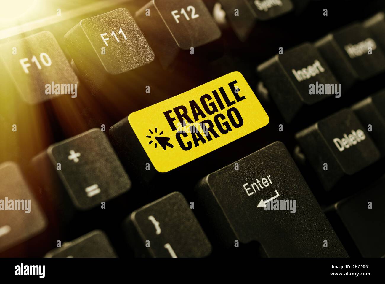 Inspiration showing sign Fragile Cargo. Word for Breakable Handle with ...
