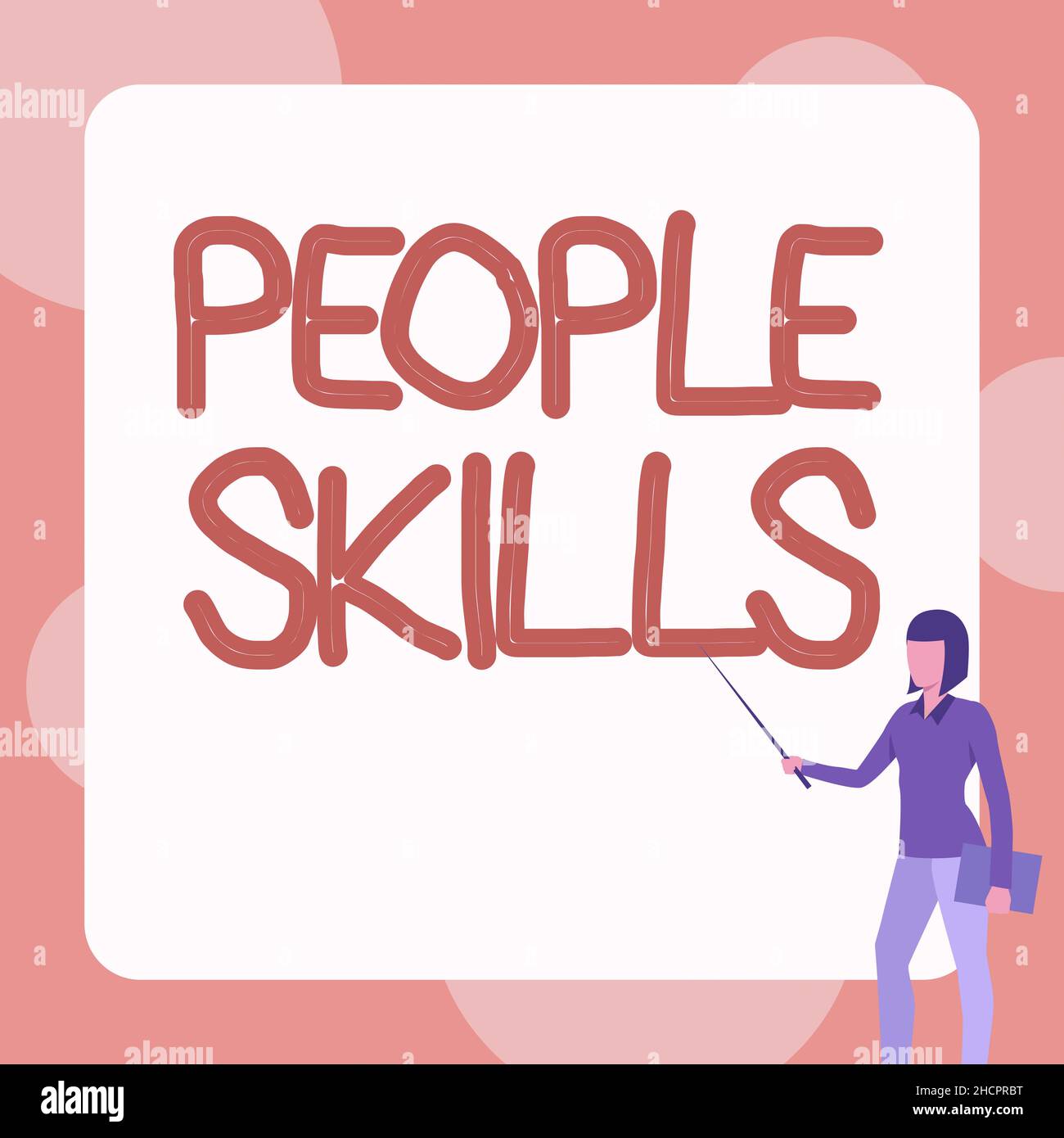 Sign displaying People Skills. Internet Concept Get Along well ... Sign displaying People Skills. Internet Concept Get Along well ...