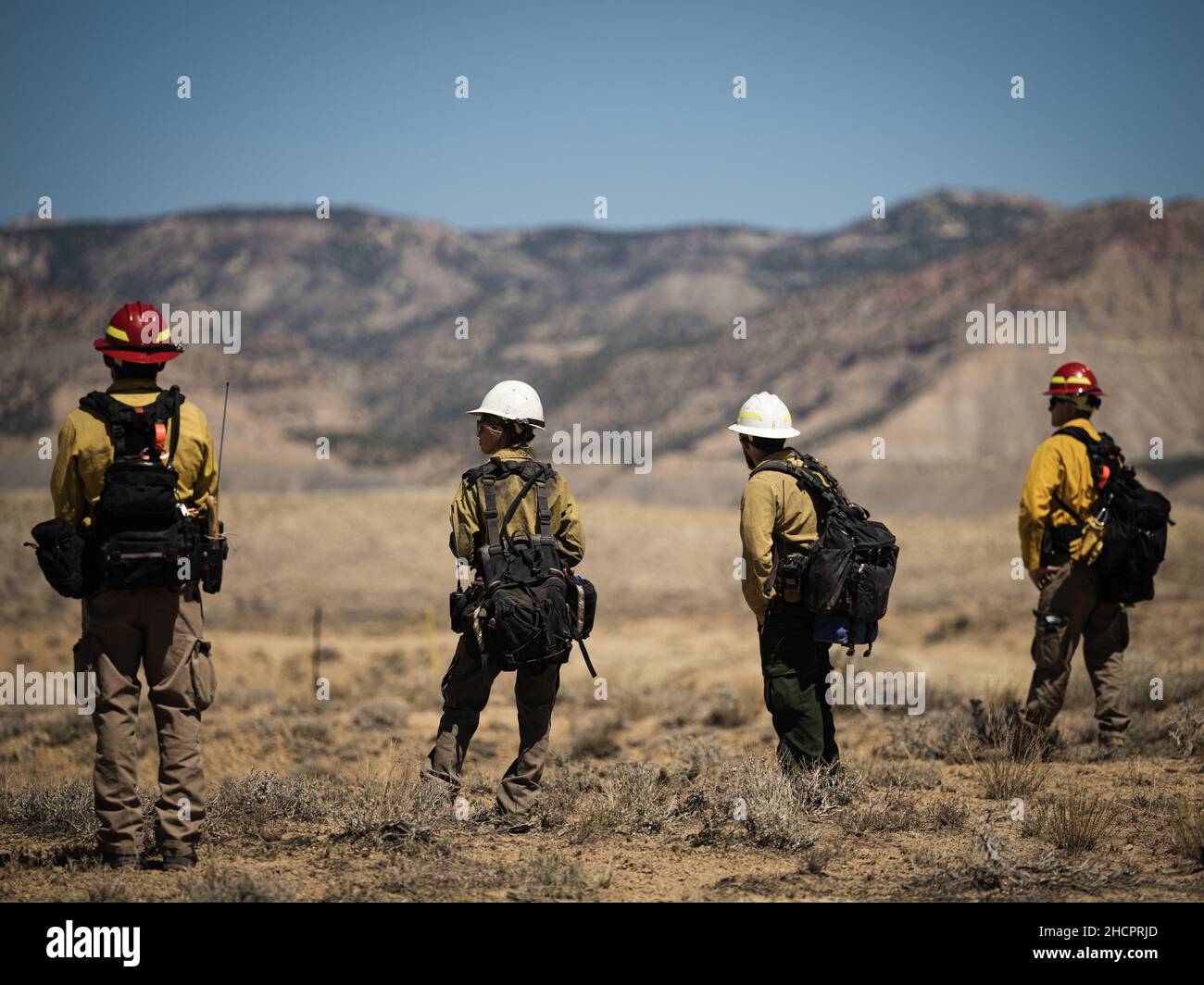 Wildland firefighter uniform hi-res stock photography and images - Alamy
