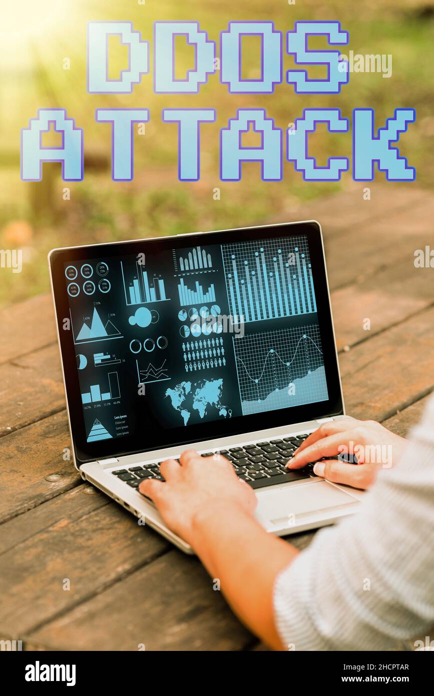 Sign displaying Ddos Attack. Conceptual photo disturbed access to the ... Sign displaying Ddos Attack. Conceptual photo disturbed access to the ...